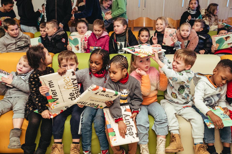 Jeugdboekenmaand gestart met voormiddag vol boekengeluk | Iedereen Leest
